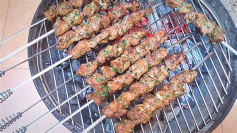 Moroccan Lamb Or Beef Brochettes Kebab Or Qotban Taste Of Maroc