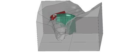 Complete Dam Foundation Solid Model For Arch Gravity Dam Download