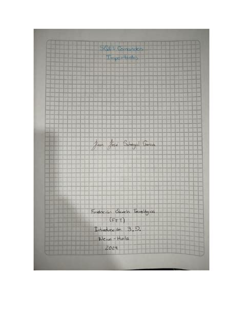 Sql Comandos Importantes Pdf