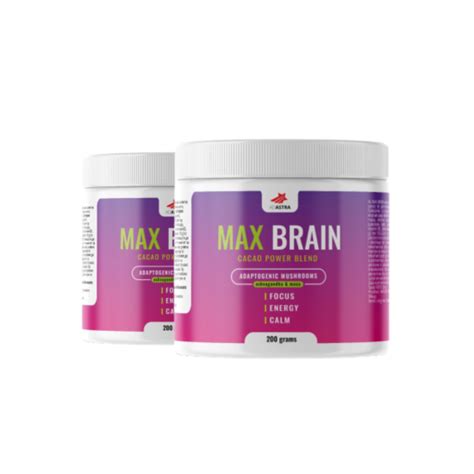 Max Brain 2 1 какаова напитка предназначена да подобри концентрацията вниманието паметта