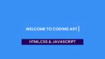 Typing Effect With HTML CSS And JavaScript Coding Artist