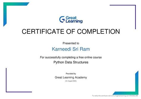 Sriram Karneedi On Linkedin Greatlearningacademy Greatlearning