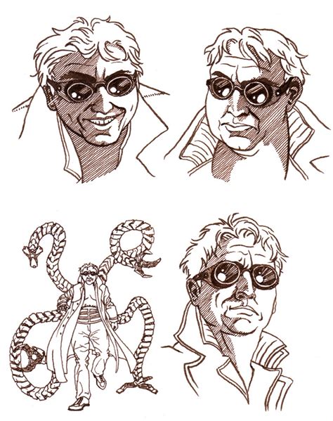 Doc Ock Drawing At GetDrawings Free Download
