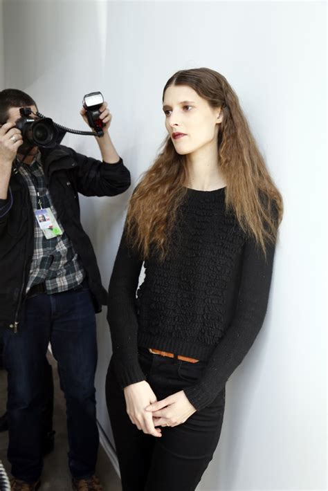 Bohemian Minimalism Backstage At Derek Lam