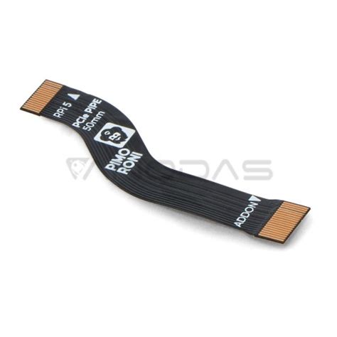50 Mm Pcie Vamzdžio Lankstus Kabelis Skirtas Nvme Base Ir Raspberry Pi Pimoroni Pim702