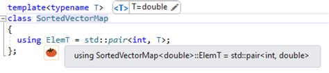C Why Doesn T VS Autocomplete When I Am Using Templates Stack Overflow
