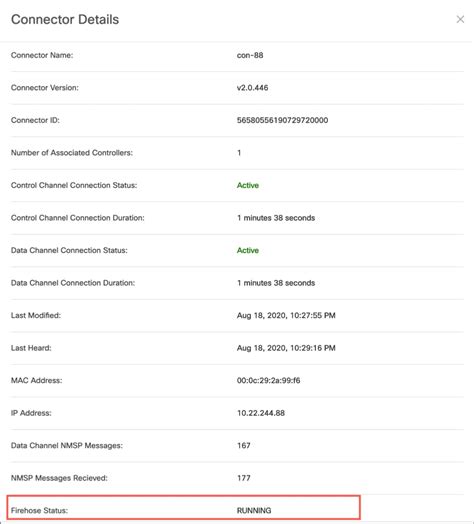 Cisco Spaces Connector Configuration Guide Connector Gui Cisco