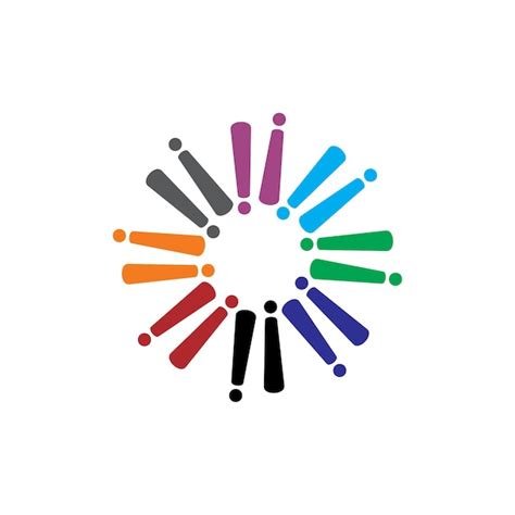 Premium Vector Unity And Diversity Group Logo Design