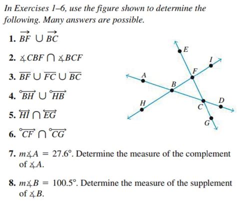 In Exercises Use The Figure Shown To StudyX