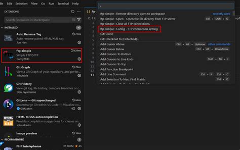 Vs Code로 Ftp 연결하기ftp Simple