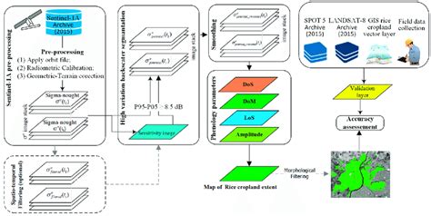 Systematic Workflow Of S 1 Sar Vh Polarization Data Processing Rice