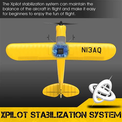 Buy VOLANTEXRC RC Plane CH Remote Control Airplane Ready To Fly Sport Cub S Radio Controlled