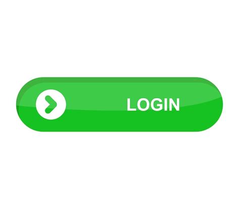 Premium Vector Login Button