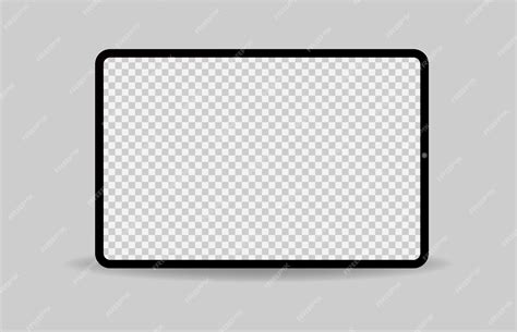 Premium Vector Realistic 11 Inch And 129 Inch Drawing Pad Isolated