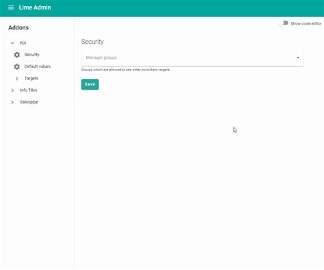 Configuration Lime Crm Documentation