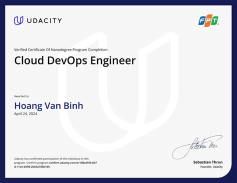 Completed Aws Cloud Devops Course On Udacity