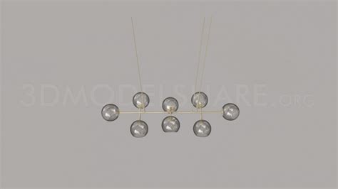 2110 ceiling light 3d model