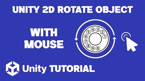 Unity 2d Rotate Object With Mouse How To Rotate Object With Mouse In