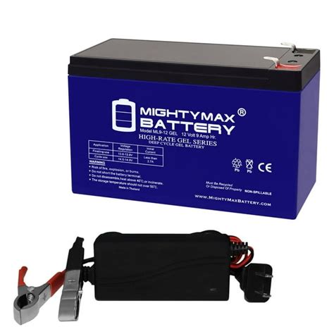 12v 9ah Gel F2 Replacement Battery Compatible With Notifier Nfc 50 100 E Control Panel 12v