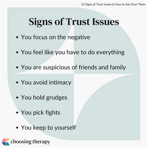13 Signs Of Trust Issues And How To Trust Again