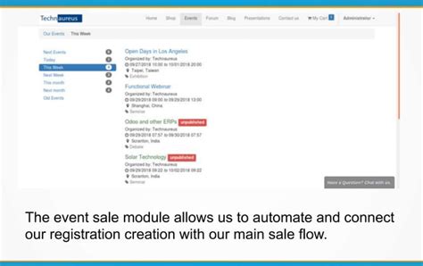 event management in odoo ppt