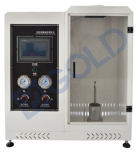 Automatic Limited Oxygen Index Loi Tester Limiting Oxygen Index