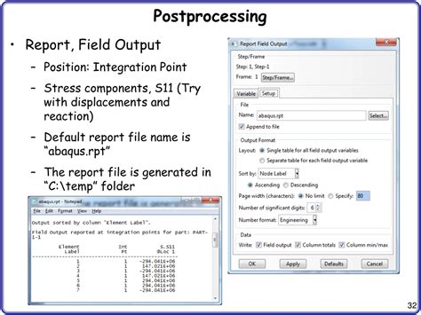 ppt finite element analysis using abaqus basics and methods