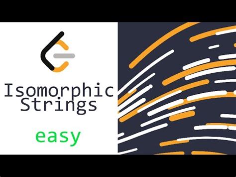 Isomorphic Strings LeetCode Solution C YouTube