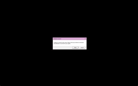 Failed To Connect Error Pops Up Mid Game Rriotgames