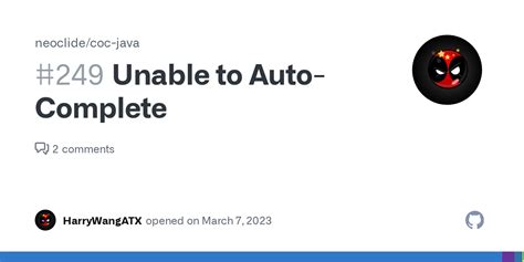 Unable To Auto Complete Issue Neoclide Coc Java GitHub