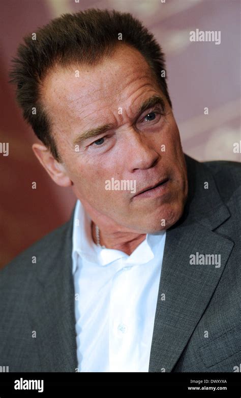 Arnold Schwarzenegger Promoting His Biography Total Recall My