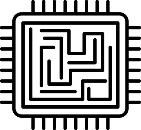 Processor Unit Design 65351126 Vector Art At Vecteezy