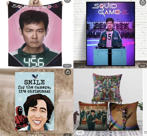 오겜2 인기에 숟가락 얹는 中…굿즈까지 판매