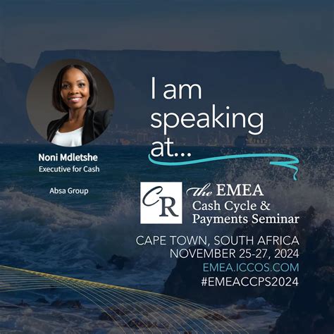 Excited To Attend The Emea Cash Cycle Iccos And Payments Seminar Im Looking Forward To