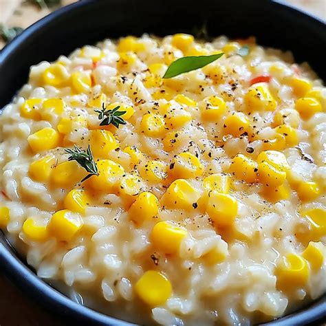Sweet Corn Risotto Recipe