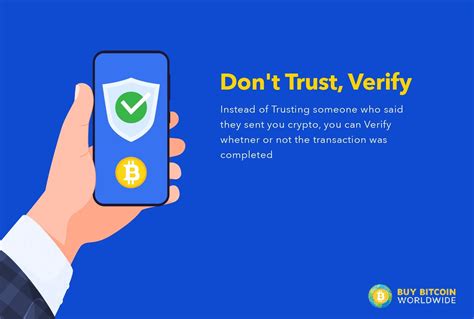 Dont Trust Verify Meaning And Definition