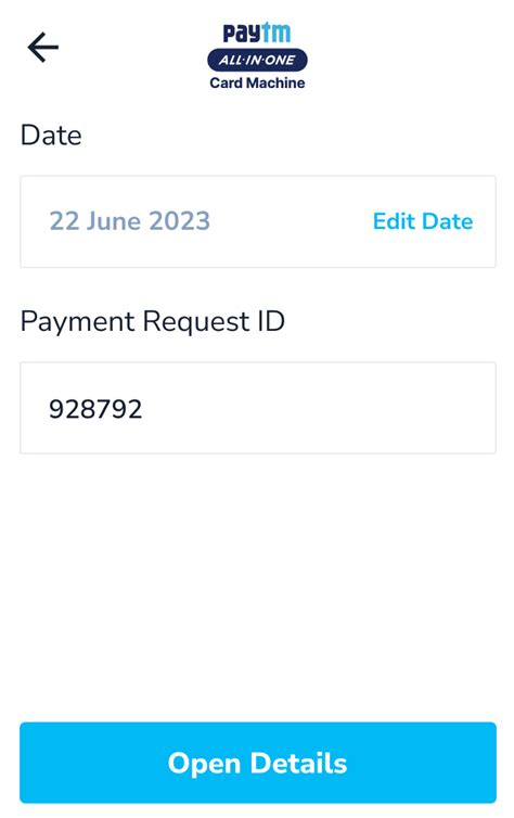 Connection Via Payment Request Overview