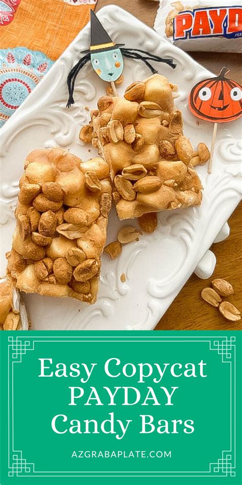 Easy Copycat Payday Candy Bars