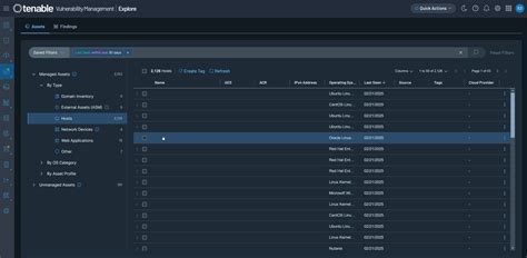 Tenable Vulnerability Management 2025 Release Notes