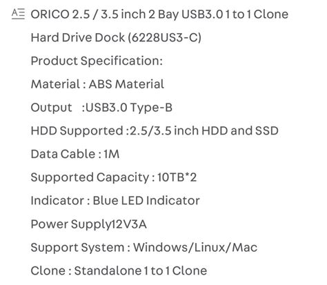 Orico Dual Bay Usb 3 0 2 5and3 5 Inch Sata Hard Drive Dock Computers And Tech Parts And Accessories