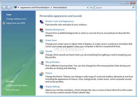 Get Windows Vista Style Desktop Personalization In Windows Xp Askvg