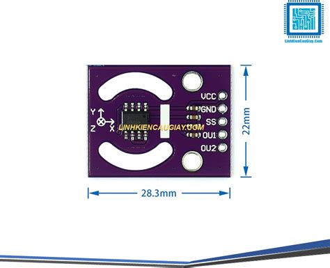 Module Cảm Biến Góc 3d Mcu 93 Mlx90333 Linh Kiện Cầu Giấy
