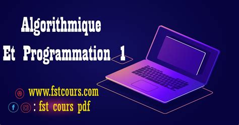 ALGORITHMIQUE ET PROGRAMMATION MIP S1 FST COURS PDF