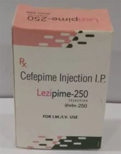 Cefepime Injection Ip At Rs 80 Piece Cefepime Injection In Hathras Id 26341174497