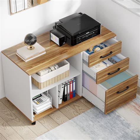 Inbox Zero Keynon 3543 Wide 3 Drawer Mobile File Cabinet Wayfair