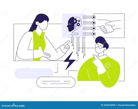 Data Conflicts Icon Dispute Resolution Symbol Conflict Data