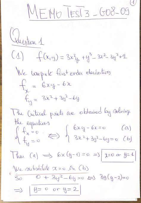 Memo Test 3 G08 G09 Memo For Tut Test 3 G4 WTW 258 Studocu