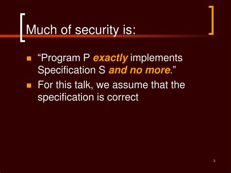 Ppt The Impact Of Programming Language Theory On Computer Security