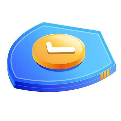 Premium Vector Isometric Secure Shield Illustration