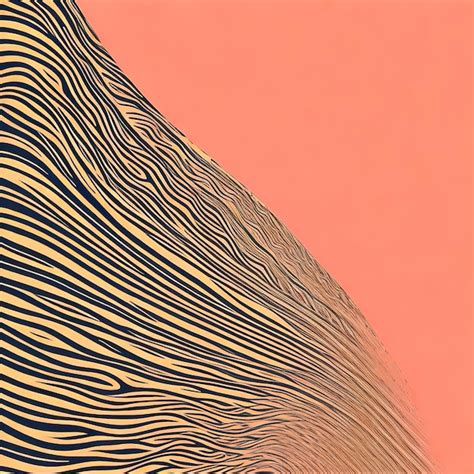 Premium Ai Image Abstract Wavy Pattern Background